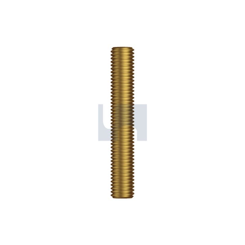 Brass Threaded Rod Plain DIN975 M10x1mtr - 10X1MBRTR| Konnect Fastening ...