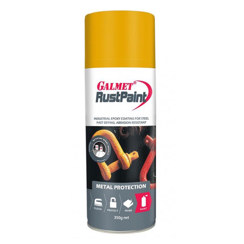 Rust Paint Epoxy Enamel Golden Yellow Galmet 350g - GRPGYA| Konnect ...