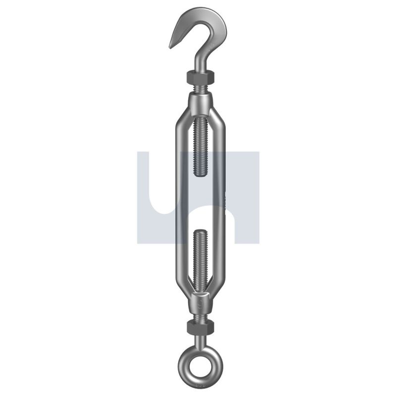 Hook/Eye Turnbuckle G316/A4 with Lock Nut 8 - 8MG316TBHE| Konnect ...