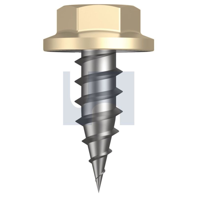 Stitching Screw CL 3 Hex Head Needle Point 8 x 15mm - Classic Cream ...