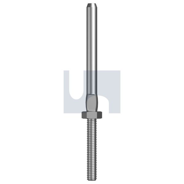 Swage Stud Thread Terminal G316/A4 SS with Lock Nut 5x3.2 - 5X3 ...